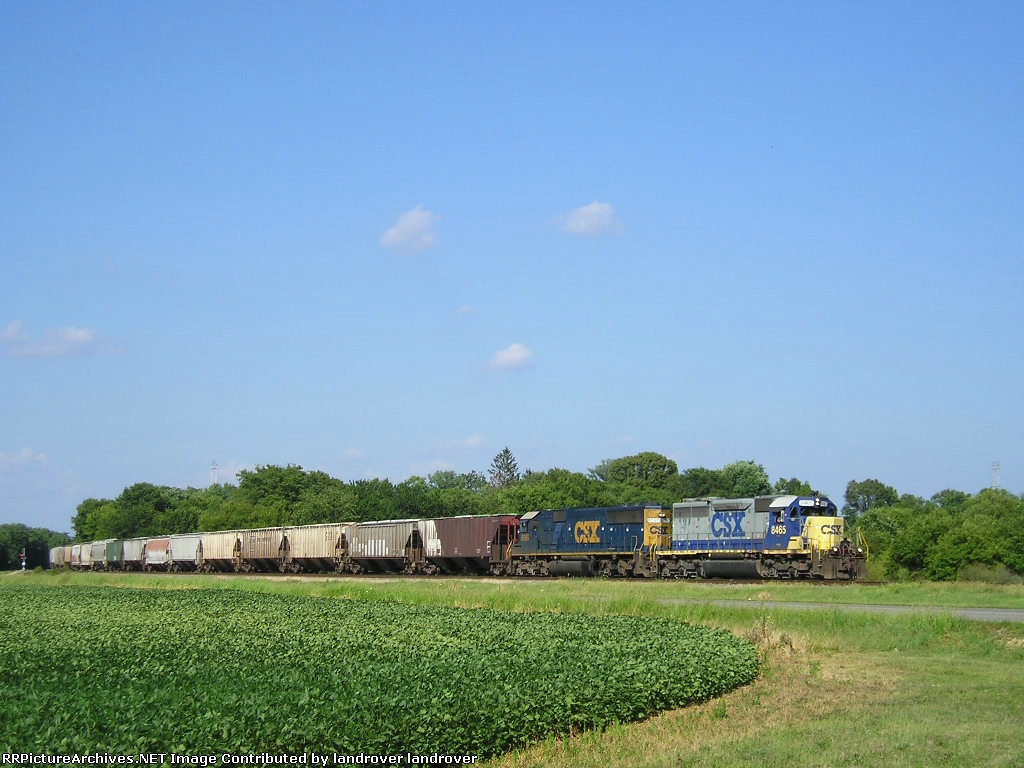 CSXT 8465 & 8597 On CSX G 173 Southbound